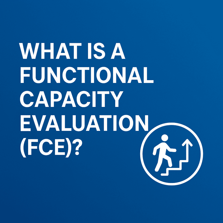 What is a Functional Capacity Evaluation (FCE) - JTech Medical